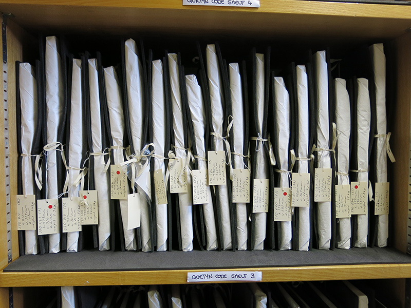 Taking down the Gortyn Law Code - Cambridge University Museums