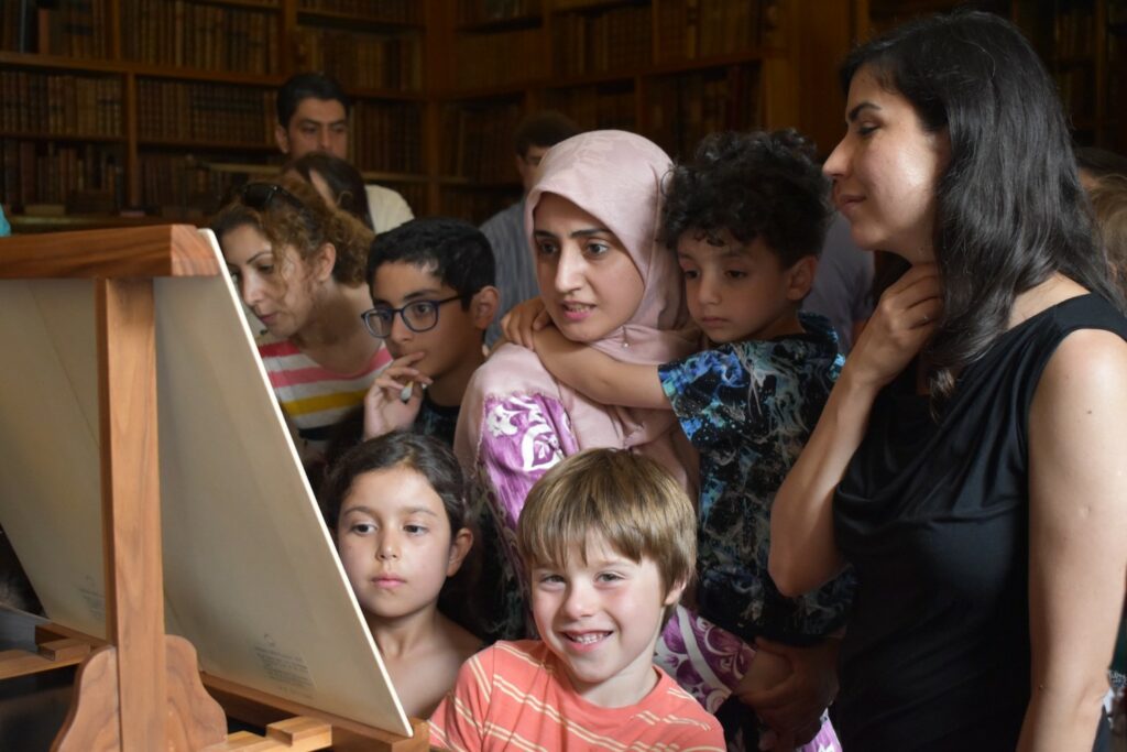 A visit from the Reeshe Persian School - Cambridge University Museums