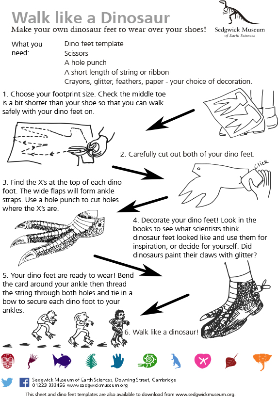 Walk like a dinosaur | University of Cambridge Museums