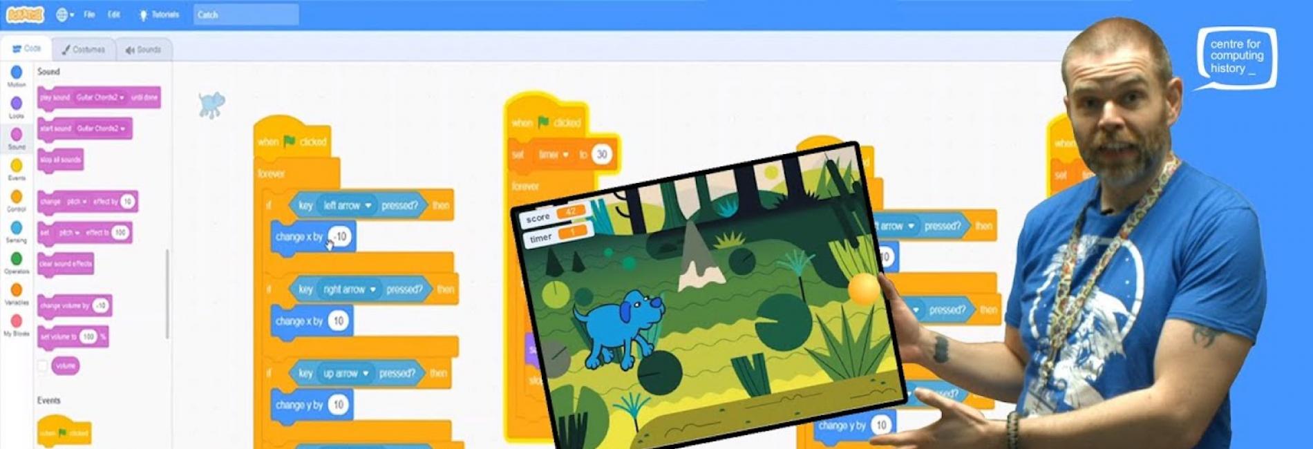An Introduction to Scratch: Build a Scratch Catch Game | University of ...